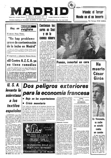 Madrid 19711020 - Home. Fundación Diario Madrid