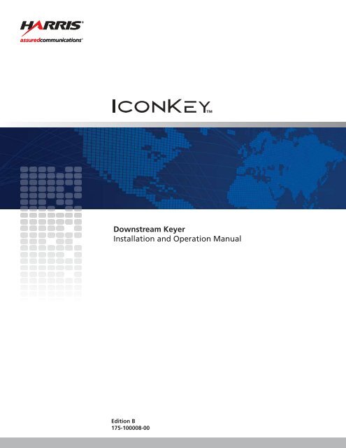 IconKey DSK-3901 Downstream Keyer - Biznine.com