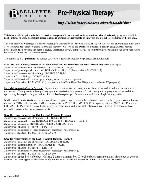 Pre-Physical Therapy