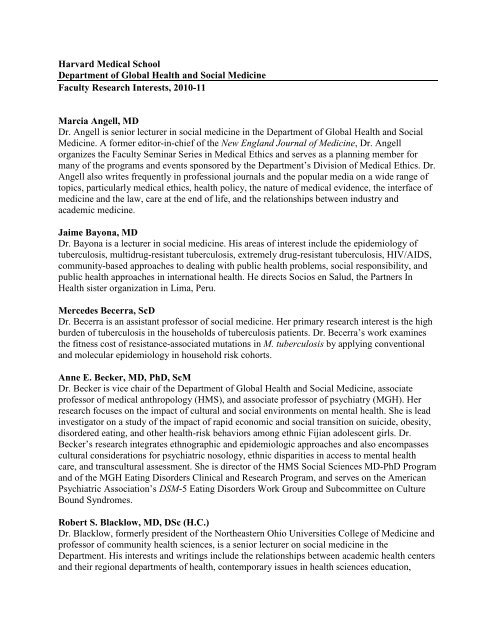 Harvard Medical School Acceptance Letter