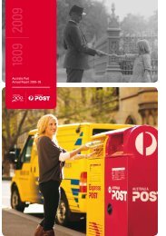 australia post charges booklet