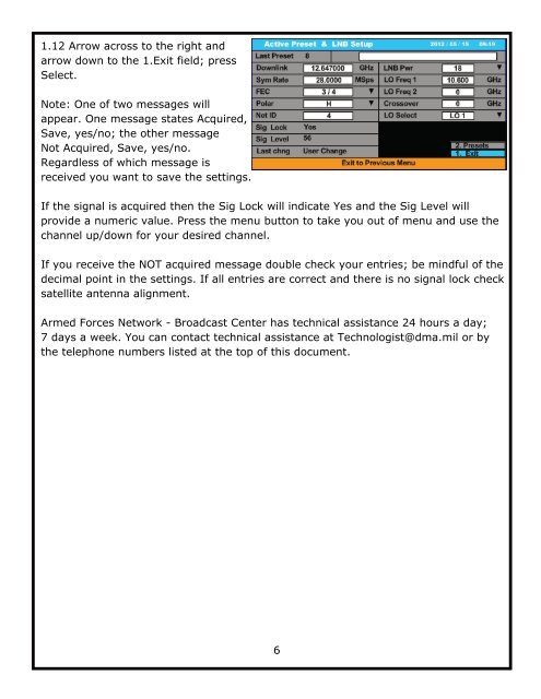 AFN Decoder Configuration Decoder PowerVu D9835 - American ...