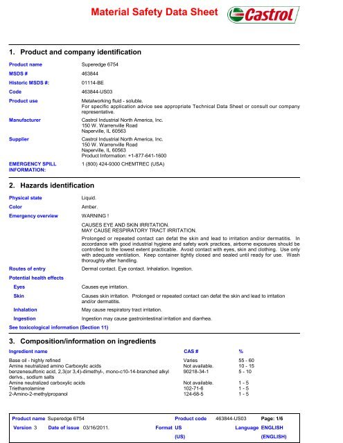 (US)080873Superedge 6754.pdf - Castrol - PDS & MSDS Search