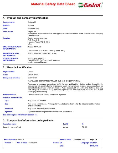 (US)103962Cyltech 70.pdf - BP - PDS & MSDS Search
