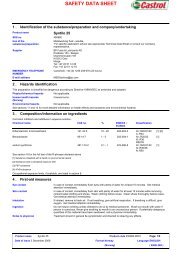 SAFETY DATA SHEET - BP - PDS & MSDS Search