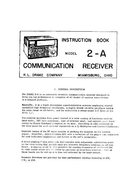 Drake_2A HF Reciever_Service Manual.pdf