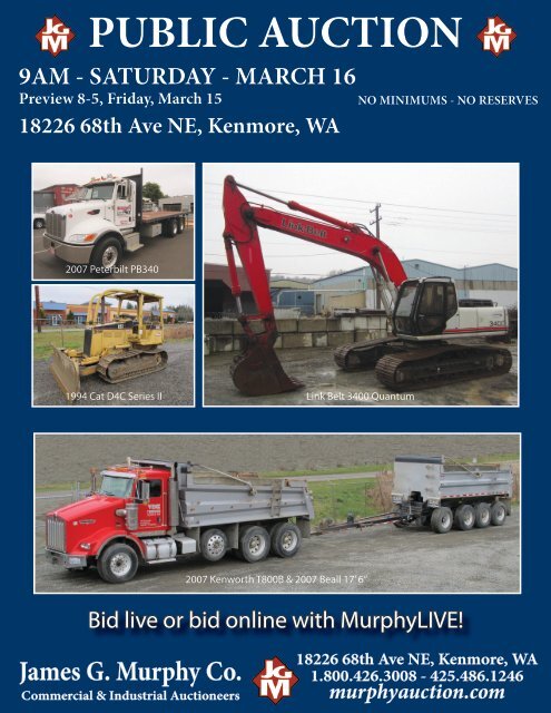 Download pdf Brochure - James G. Murphy Co.