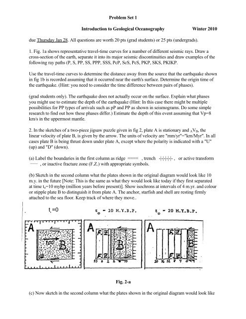 Geological Oceanography