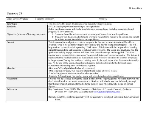 Ubd Lesson Plan Examples 20 Ubd Lesson Plan Template in 2020 ...