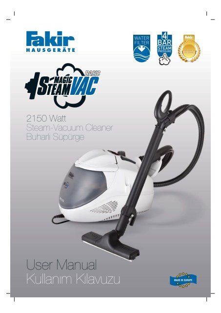 User Manual Kullan›m K›lavuzu - Fakir