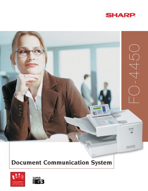 Sharp FO-4450 brochure.pdf - G Five