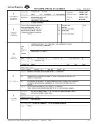 MATERIAL SAFETY DATA SHEET TASKI ... - Action Chemical