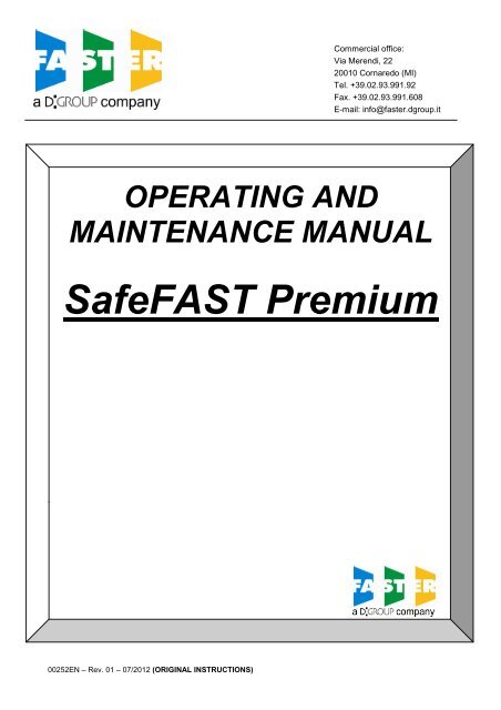 00252EN Rev.01 - SafeFAST Premium - Wolf Laboratories