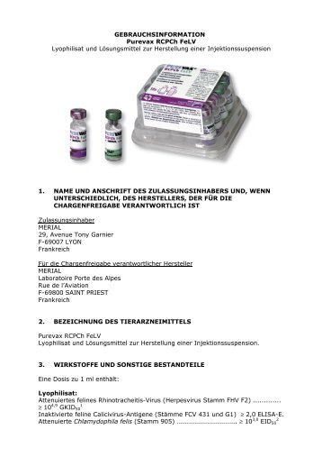 Purevax FeLV - Merial