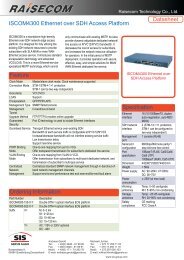 Raisecom Technology Co., Ltd.