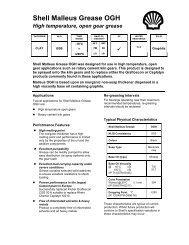 Shell Malleus Grease GL 3500 Superior Performance Open Gear