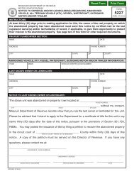 DOR-5062 Application For Vehicle/Trailer Identification - Missouri ...