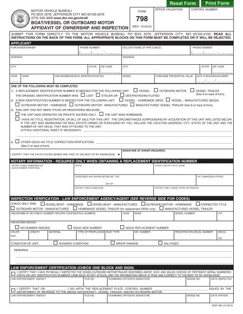 How To Get A Homemade Trailer Title In Missouri | Homeminimalisite.com