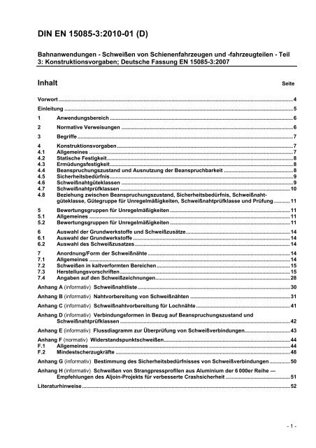 DIN EN 15085-3:2010-01 (D)