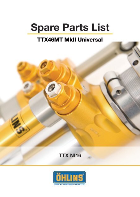 Ohlins Ttx Spare Parts | Reviewmotors.co