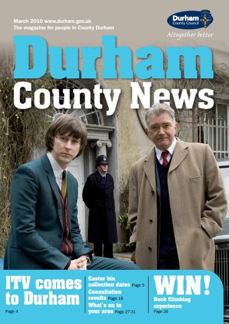 ITV comes to Durham WIN! - Durham County Council
