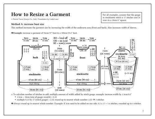 How to Resize a Garment
