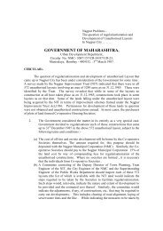 DP Regularised Layout List ( NIT ) - Nagpur Improvement Trust