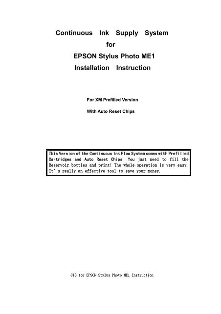 Epson Me1 Iinstruction Manual Pdf