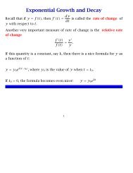 Exponential Functions - Growth & Decay - Worksheet - E3 - Answers ...