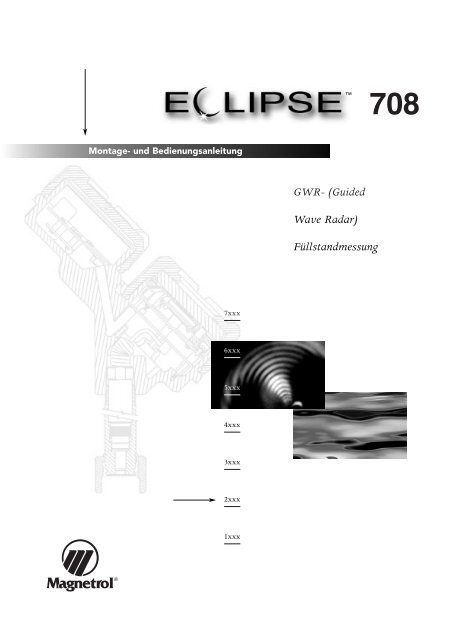 GWR- (Guided Wave Radar) Füllstandmessung
