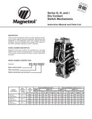 46-609.3 C74 External Cage Liquid Level Switches IO - Magnetrol ...