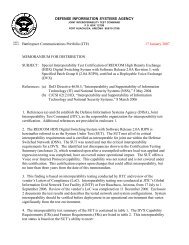 cjcsi 6211.02 c - Joint Interoperability Test Command - Defense ...