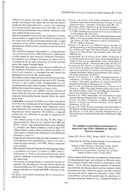 PANGEO 2010 Abstracts, Journal of Alpine Geology 52: 79-264 ...