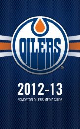 download a printable PDF of the complete schedule - Edmonton Oilers