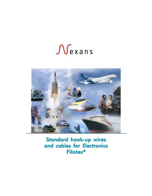 Standard hook Standard hook-up wires -up wires and cables