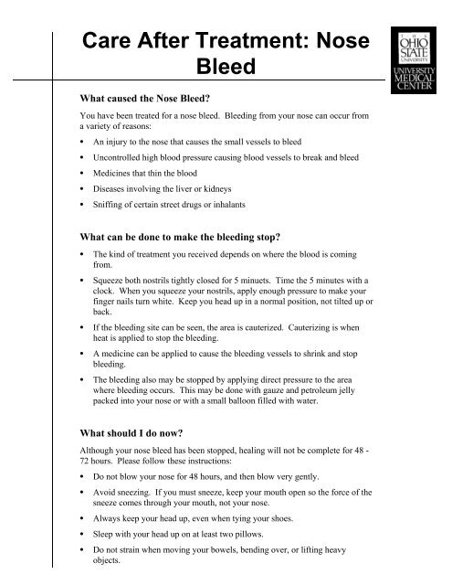 Nose Bleeding Causes While Sleeping