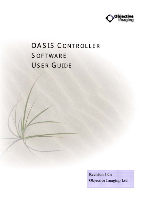OASIS Software Guide