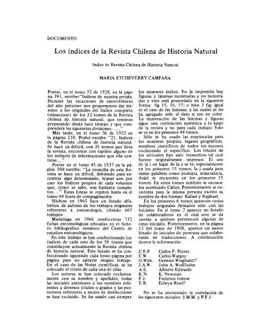 Artículo - Revista Chilena de Historia Natural - Sociedad de Biología ...