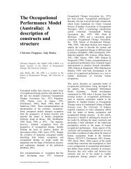The Perceive: Recall: Plan: Perform (PRPP) System of task analysis