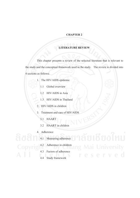 CHAPTER 2 LITERATURE REVIEW This chapter presents a review ...