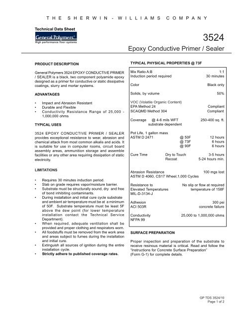 3524 - General Polymers