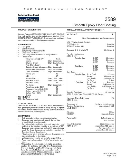 3589 - General Polymers