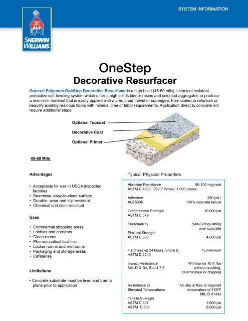 OneStep - General Polymers