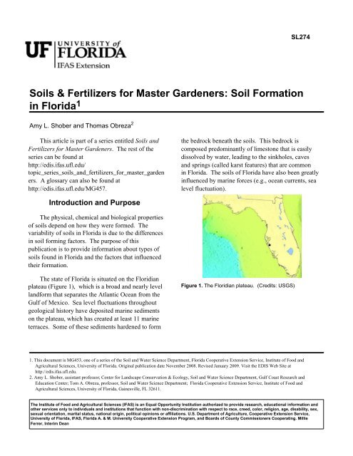Soils & Fertilizers for Master Gardeners - Orange County Extension ...