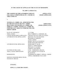 COVER SHEET Civil Case Filing Form - Mississippi Supreme Court