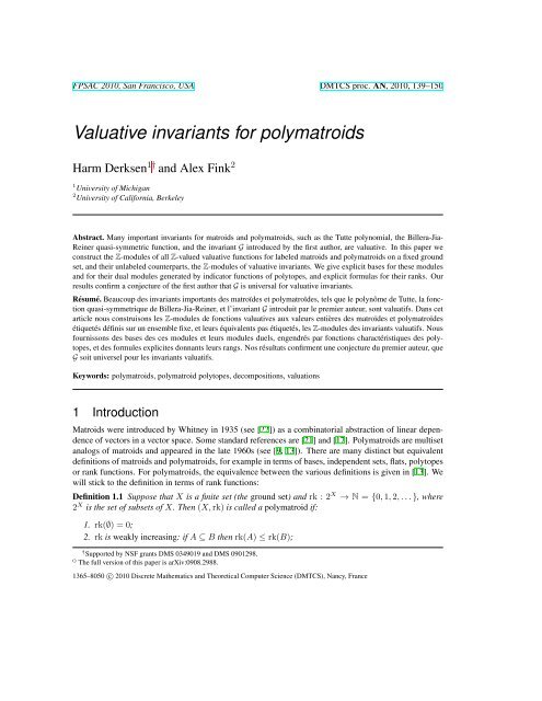 keywords in abstract apa