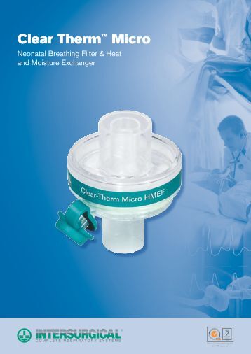 CPAP Therapy Range - Intersurgical