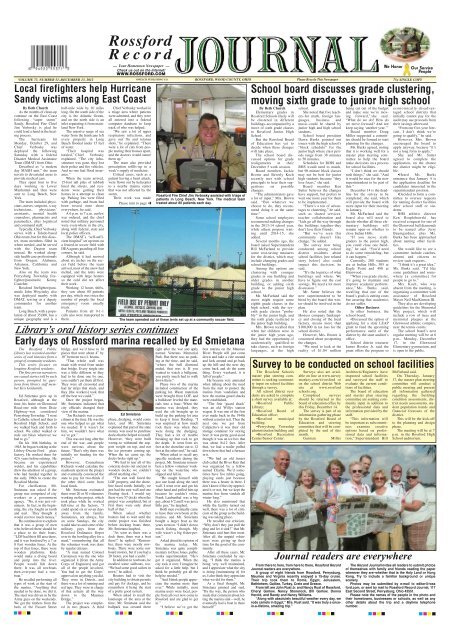Click here to download - The Rossford Record Journal