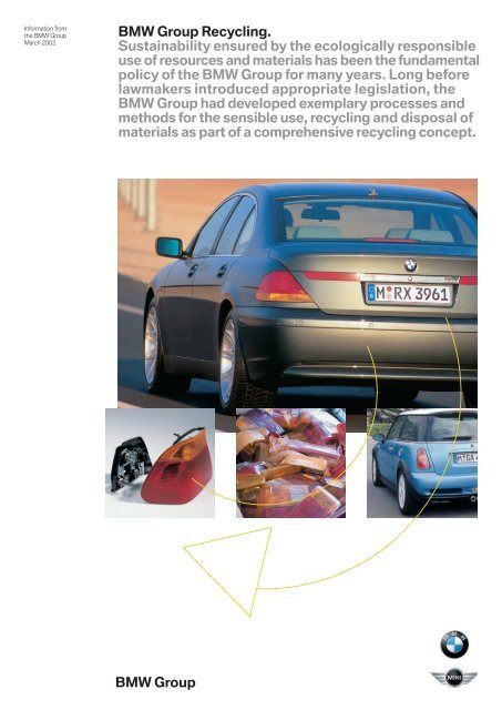 BMW Group Recycling
