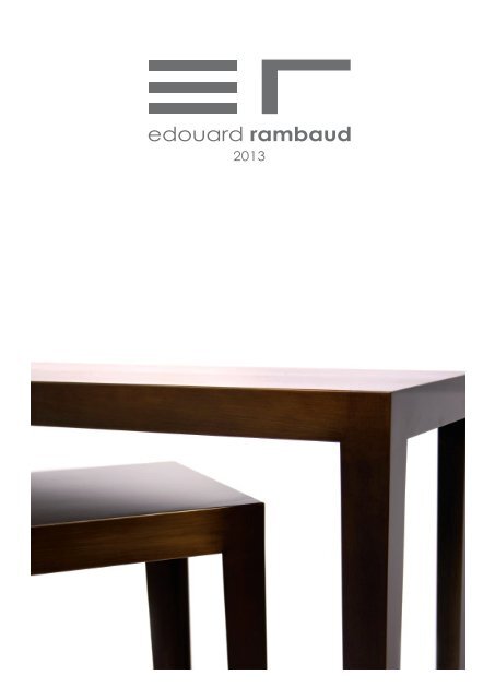 notre catalogue ici - Edouard Rambaud